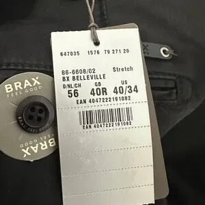 brax | Shorts | Brax Bx Belleville Stretch Chino Shorts Men W4 Black ...